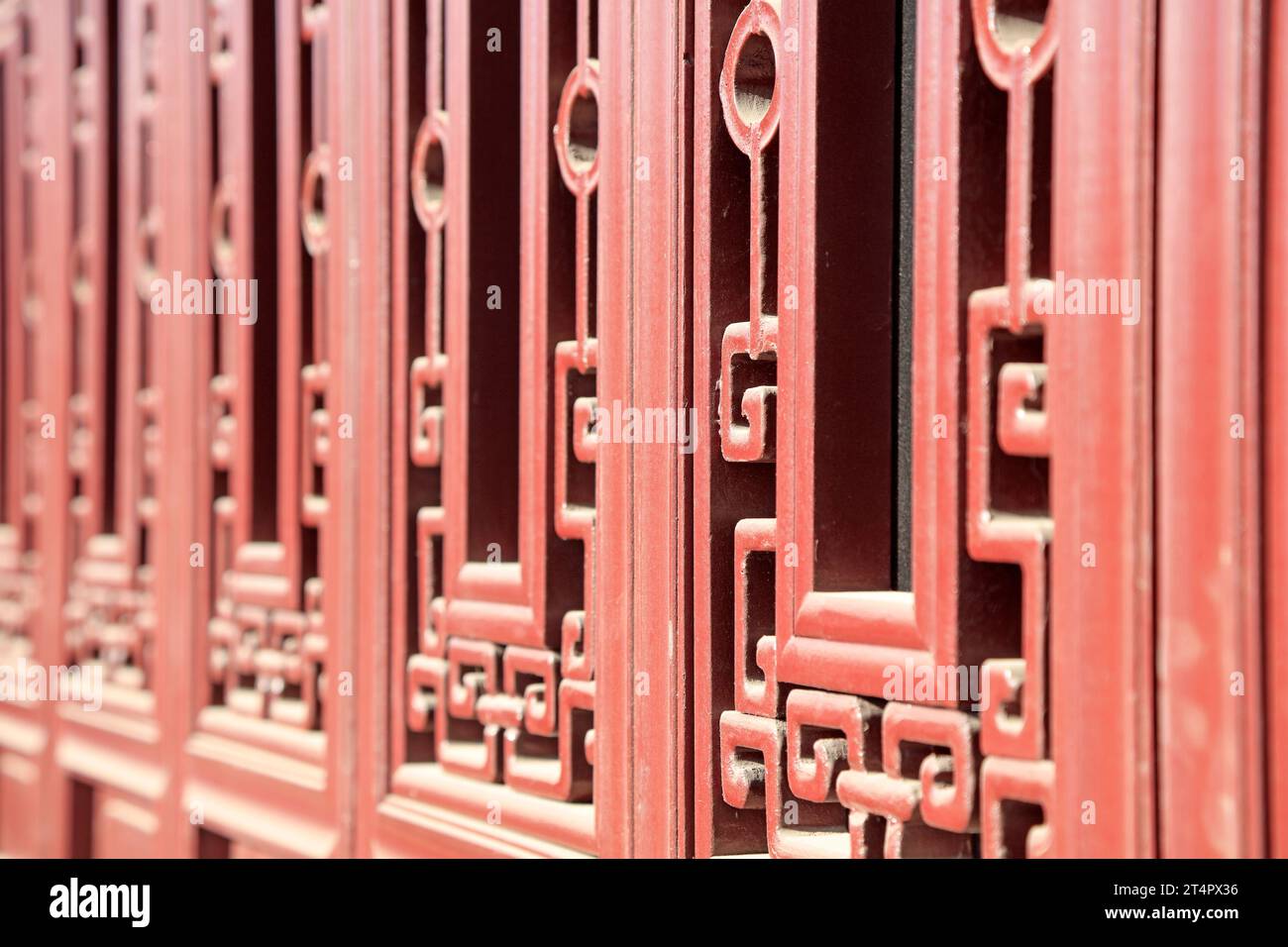 Chinese style wooden lattice Windows Stock Photo - Alamy