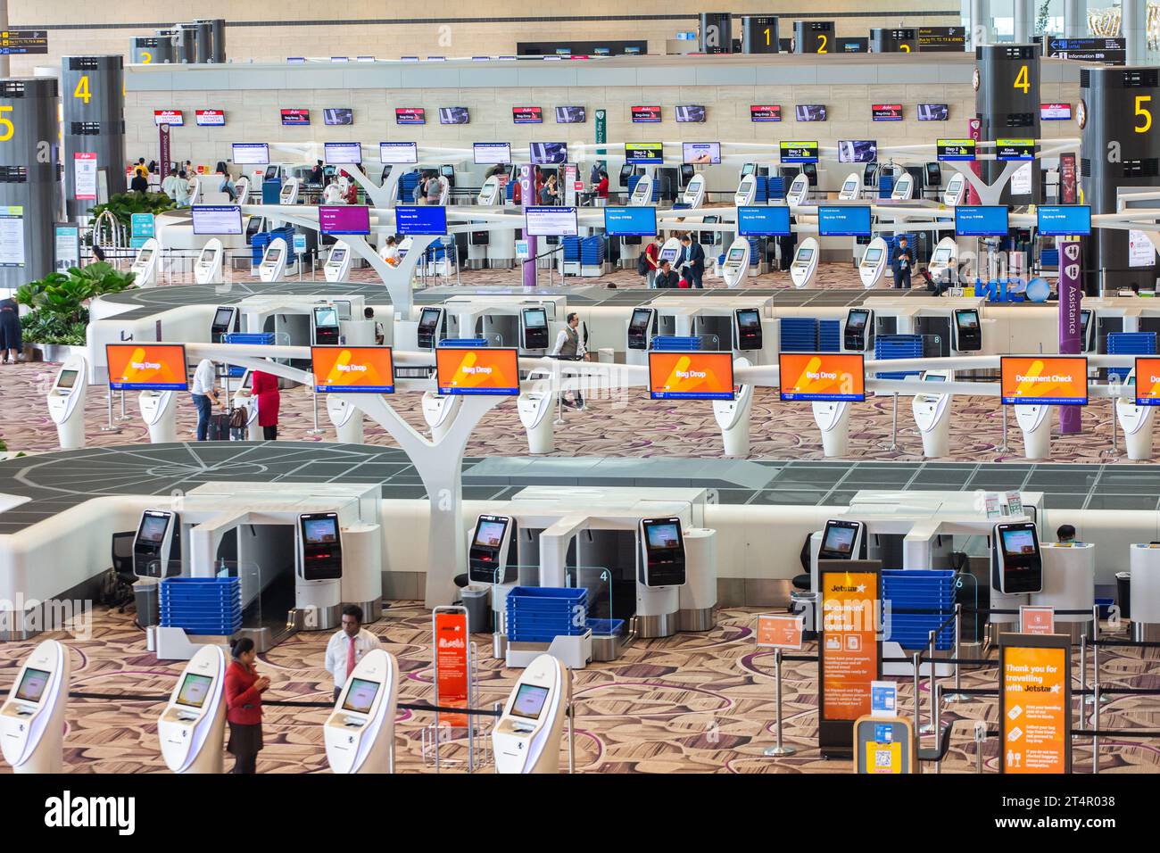 Changi Airport Terminal 4 is design for its cutting-edge and innovative ...