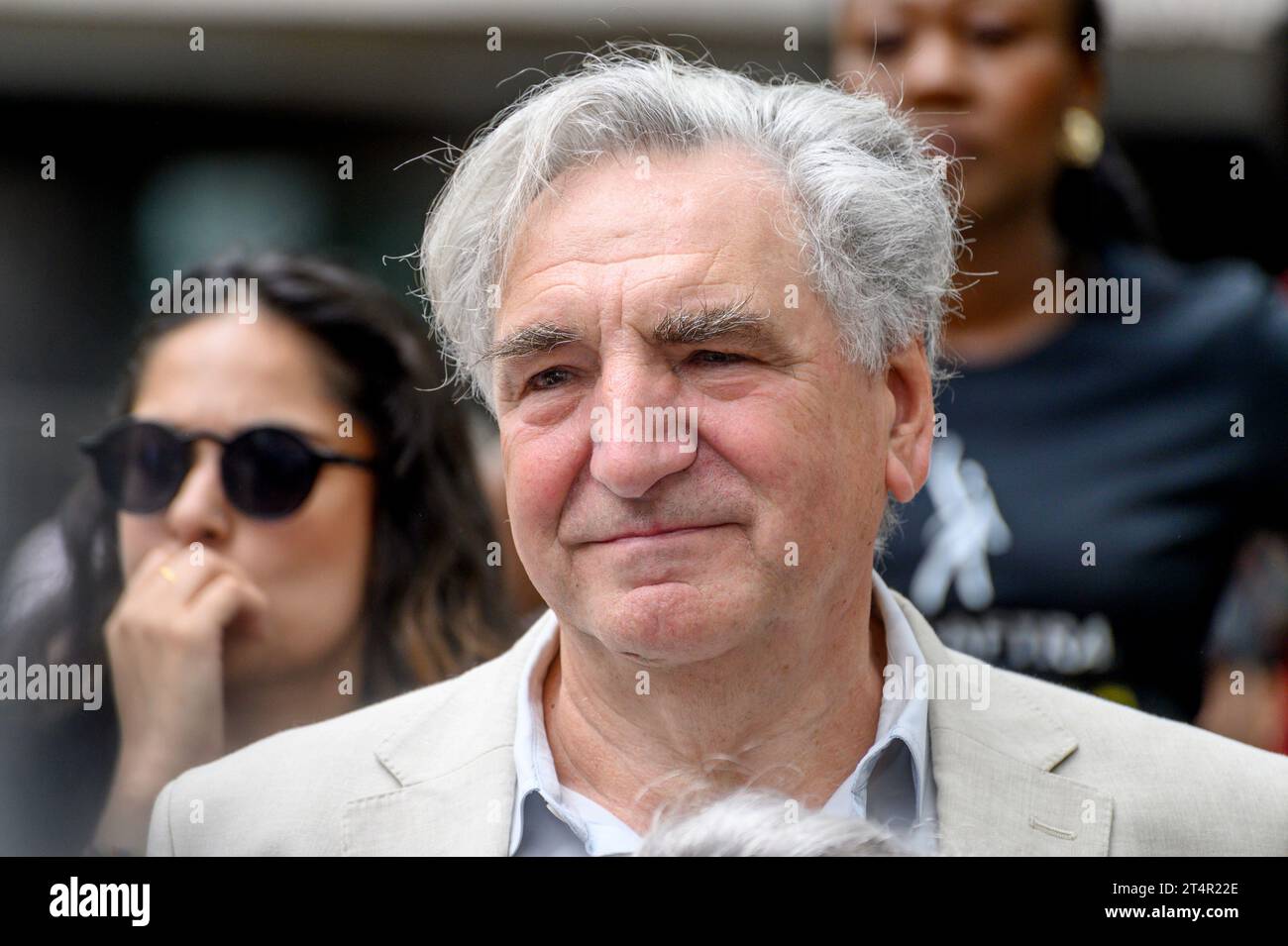 Jim Carter (actor) at an EQUITY event in Leicester Square supporting ...