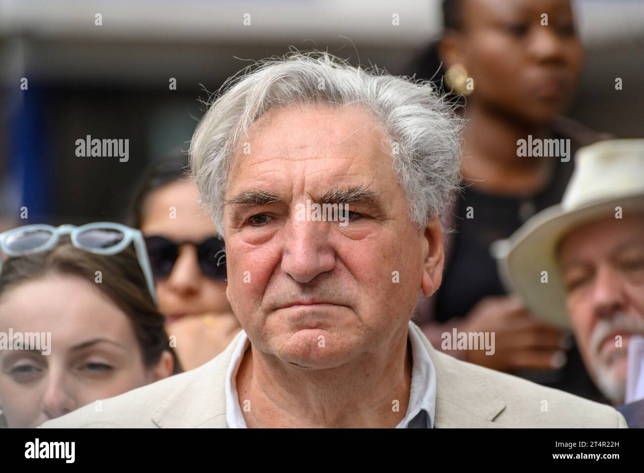 Jim Carter (actor) at an EQUITY event in Leicester Square supporting ...