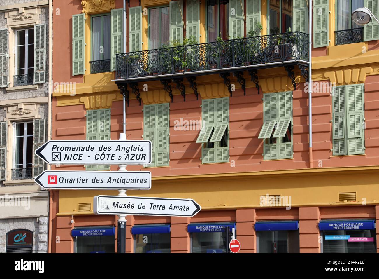 Tourist destination of Nice in the South of France Stock Photo - Alamy