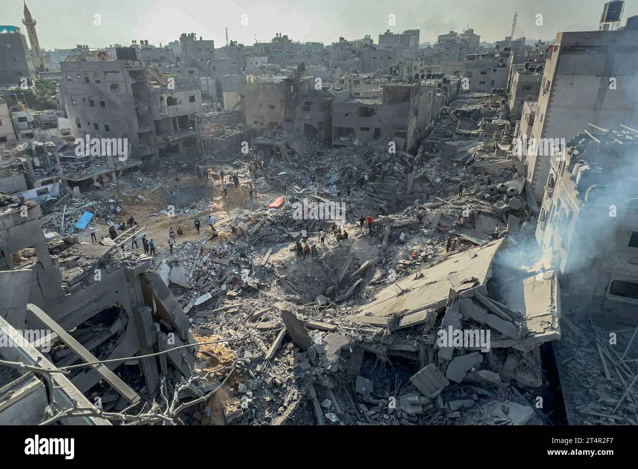 Jabalia, Palestinian Territories. 01st Nov, 2023. A general view of the ...