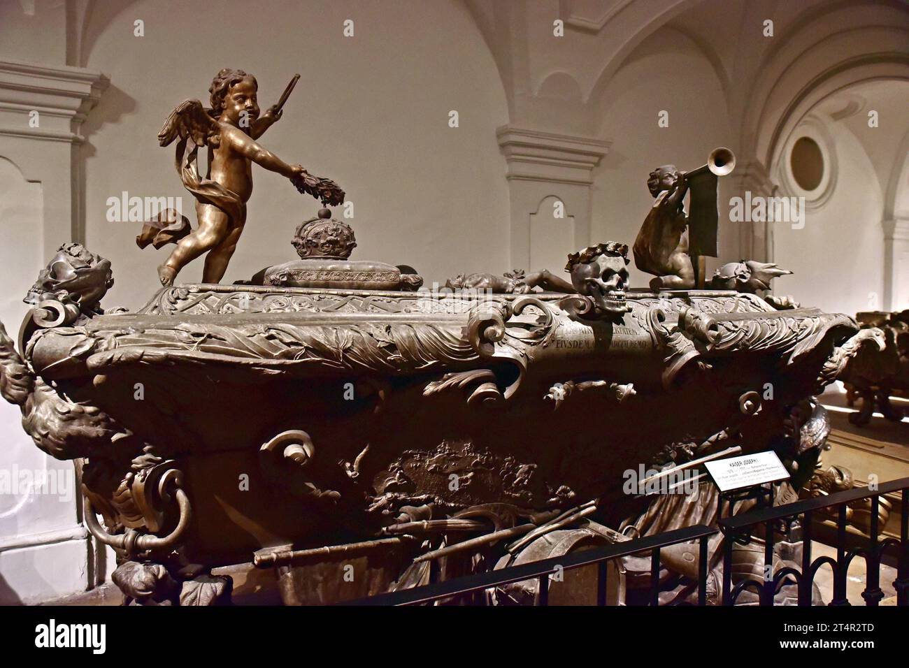 Kaiser Josef I. Kapuzinergruft, 2023, Wien, *** Emperor Joseph I ...