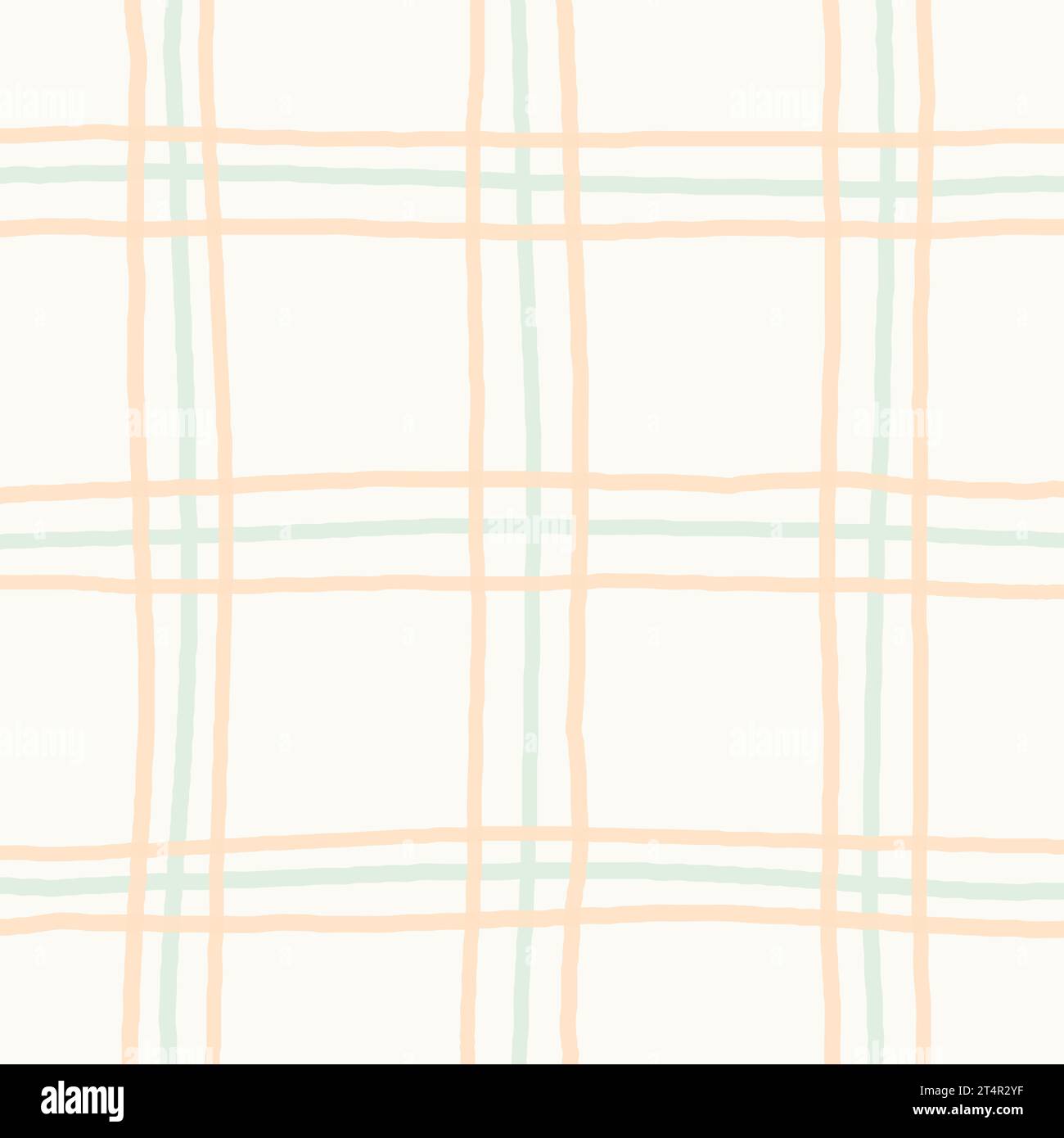 Delicate Cottagecore cute Plaid Checks Vector Pattern. Homestead print ...
