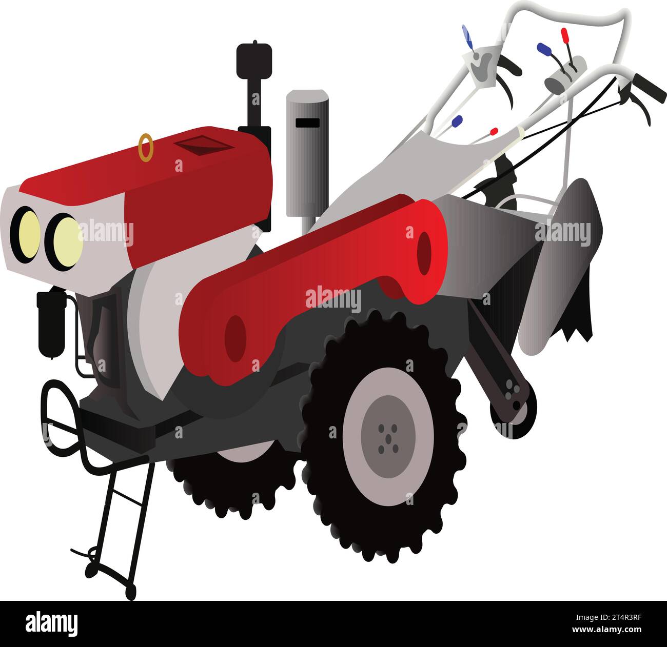 Power tiller Stock Vector Images - Alamy