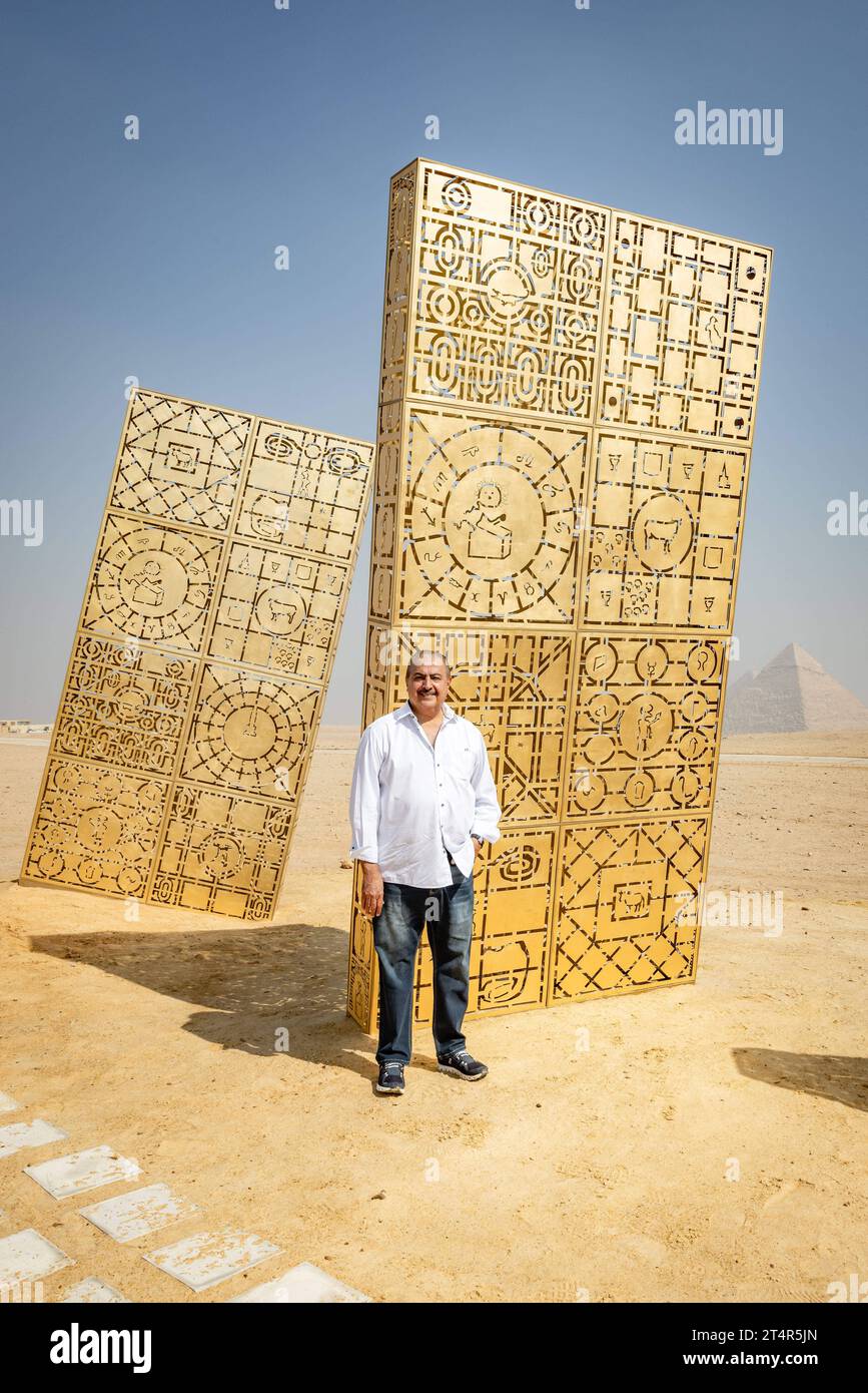 Member of the Bahraini royal family, and artist Shaikh Rashid bin ...