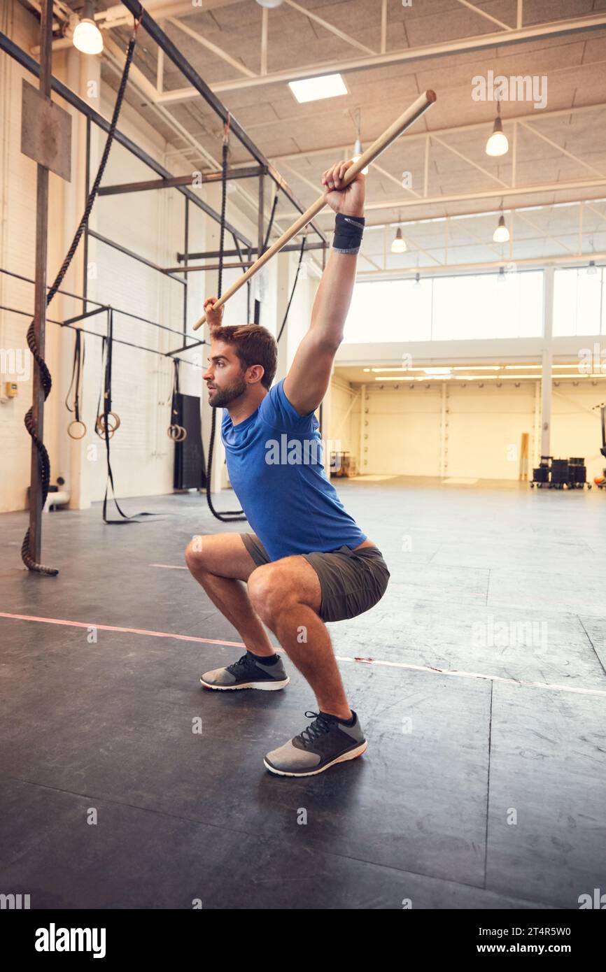 Work your body like never before. Full length shot of a handsome young ...
