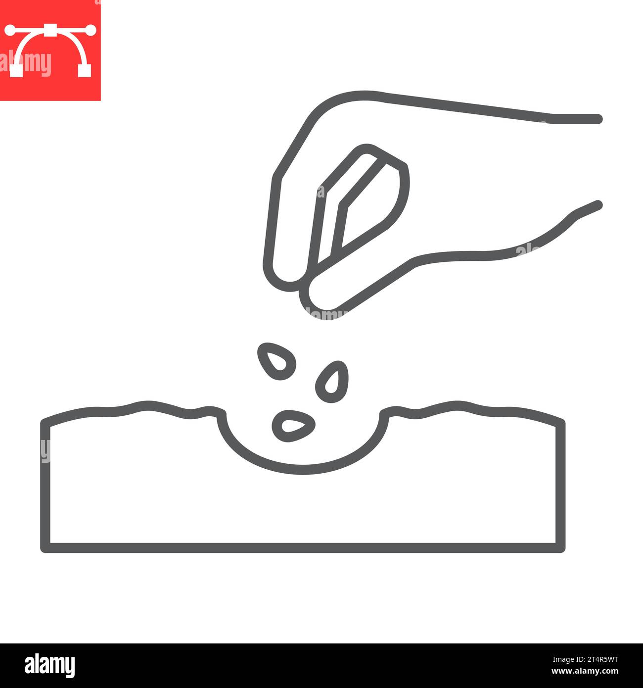 Farmer planting city Stock Vector Images - Alamy