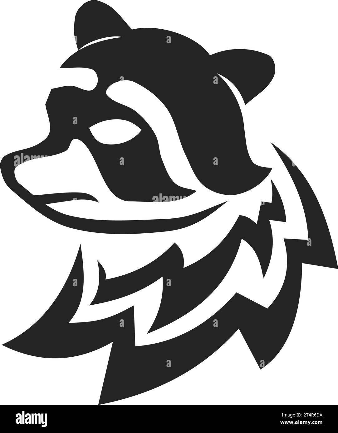 raccoon logo template Isolated. Brand Identity. Icon Abstract Vector ...