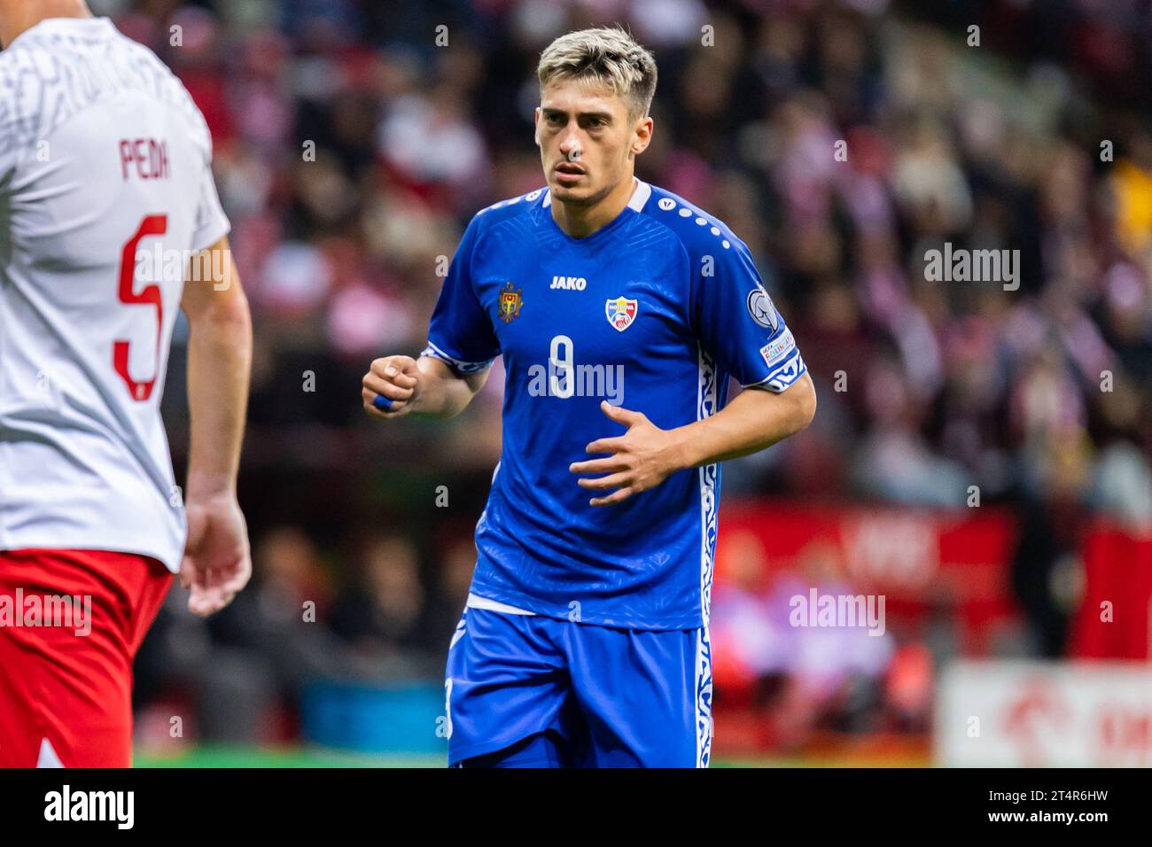 Ion Nicolaescu of Moldova seen during the UEFA EURO 2024 qualifying ...