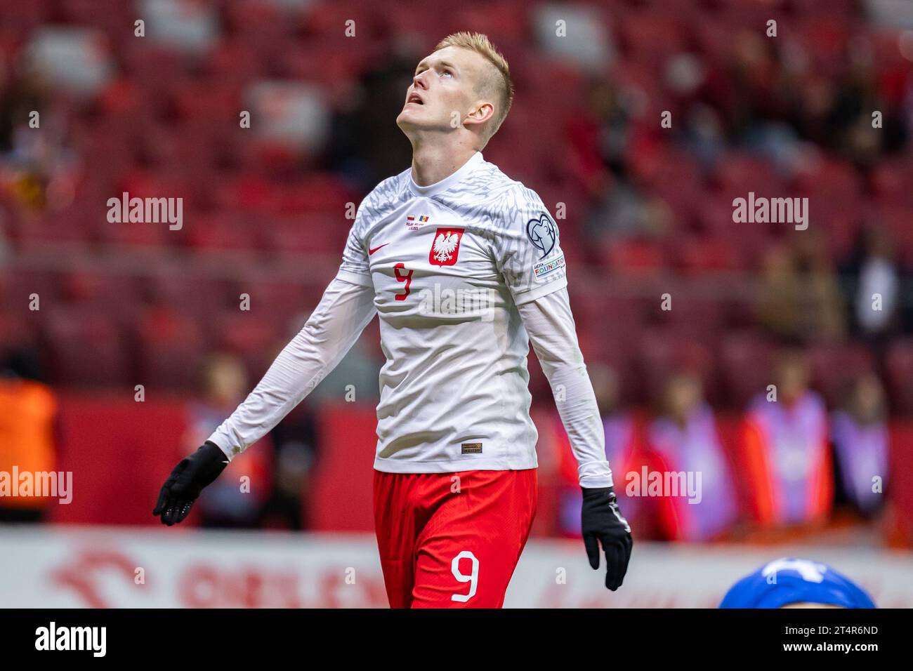 Karol Swiderski of Poland seen in action during the UEFA EURO 2024 ...