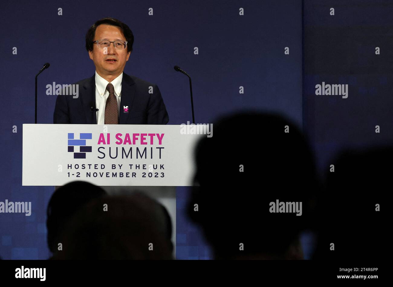 Wu Zhaohui, China's Vice Minister of Science and Technology, speaks ...