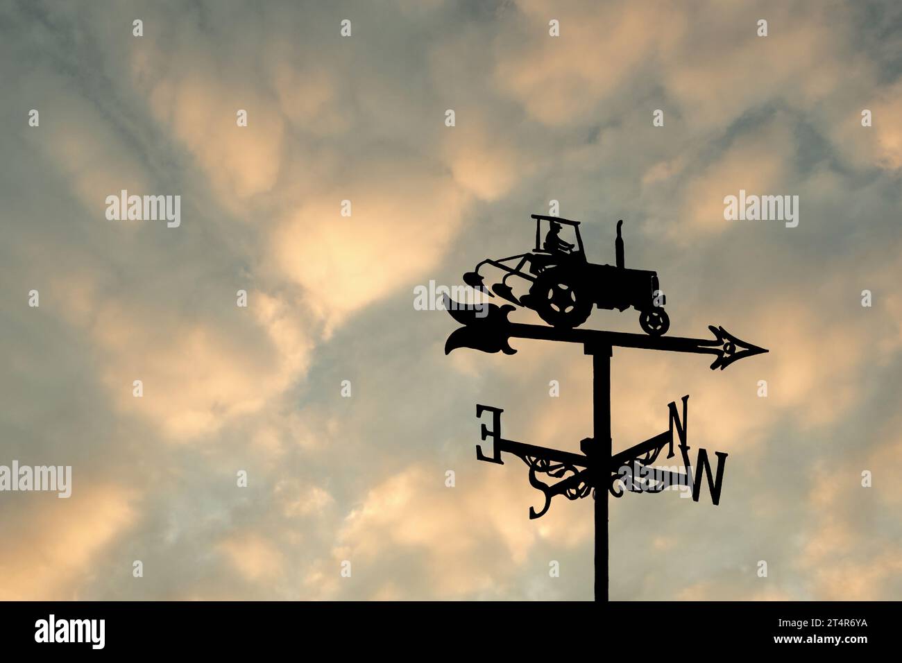 Wind vanes are generally decorative with letters indicating the points ...