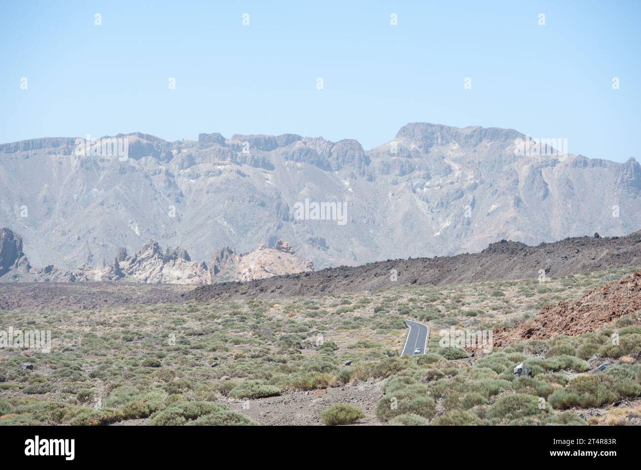 Mt Teide sits high on the plateau of the largest canary island ...