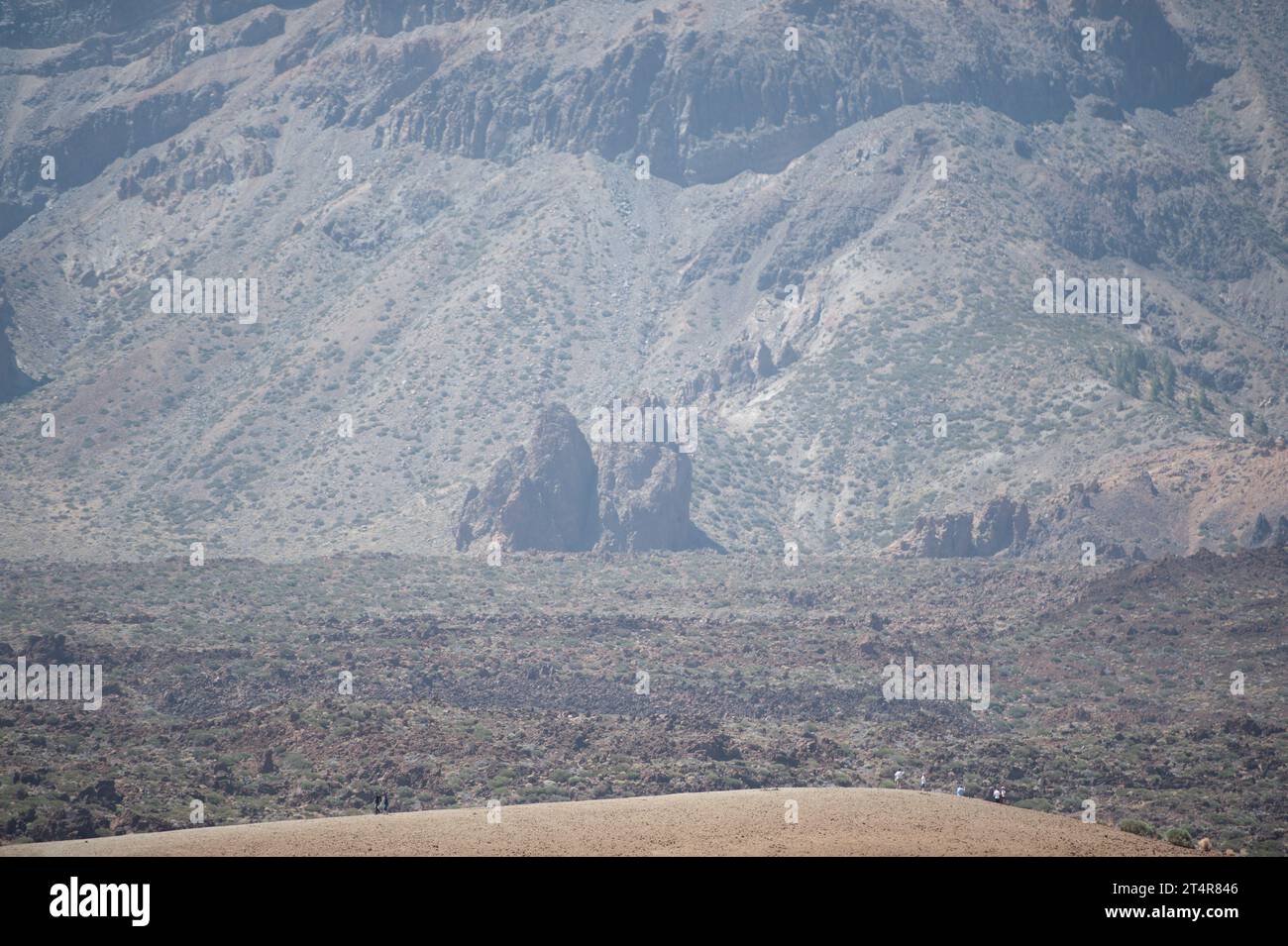 Mt Teide sits high on the plateau of the largest canary island ...