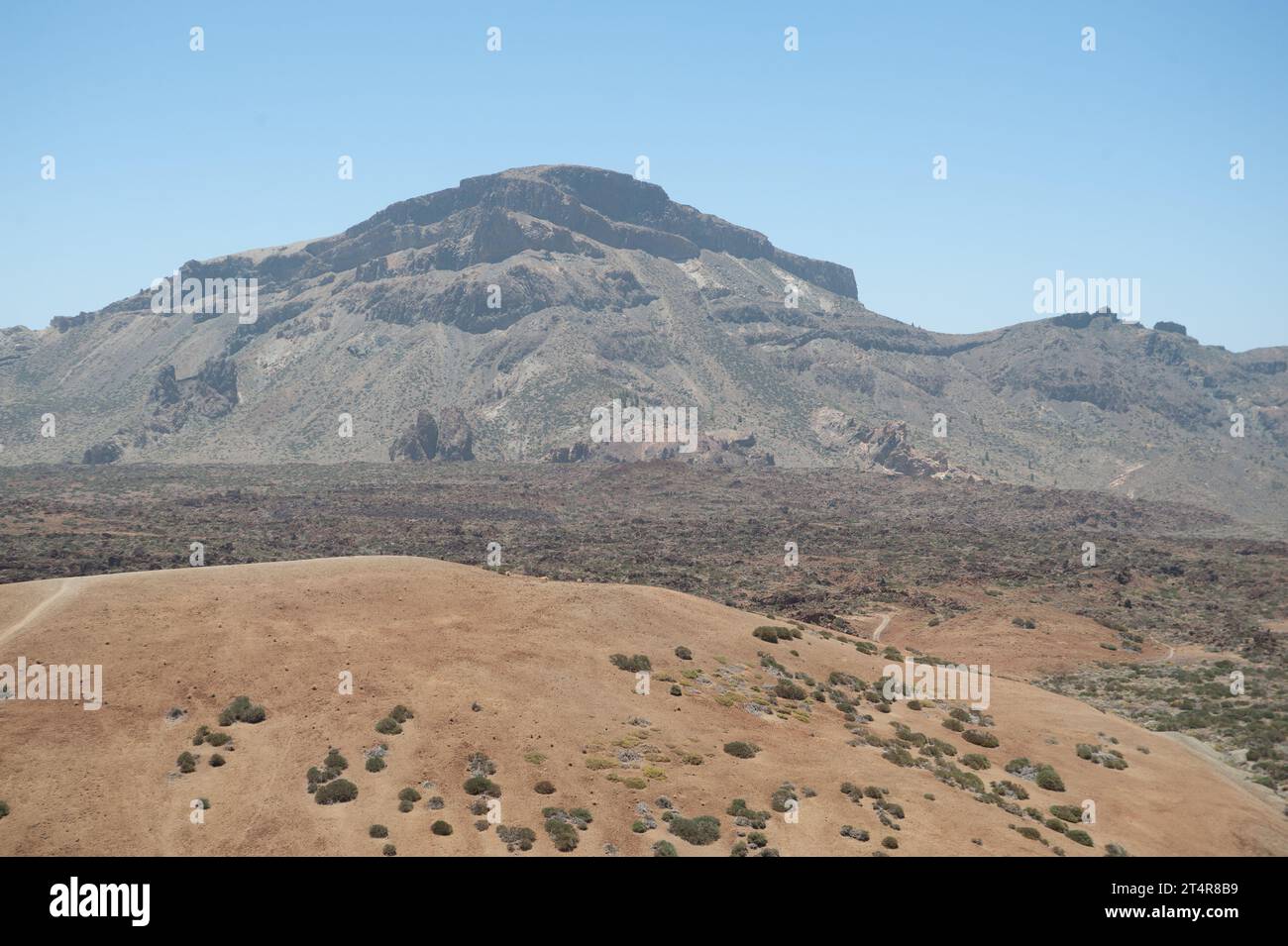 Mt Teide sits high on the plateau of the largest canary island ...