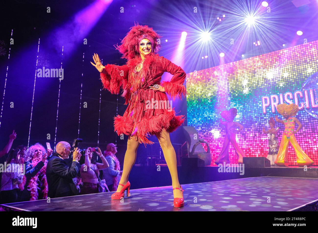 London, UK. 01st Nov, 2023. Regan Shepherd as 'Miss Demeanor' with the ...