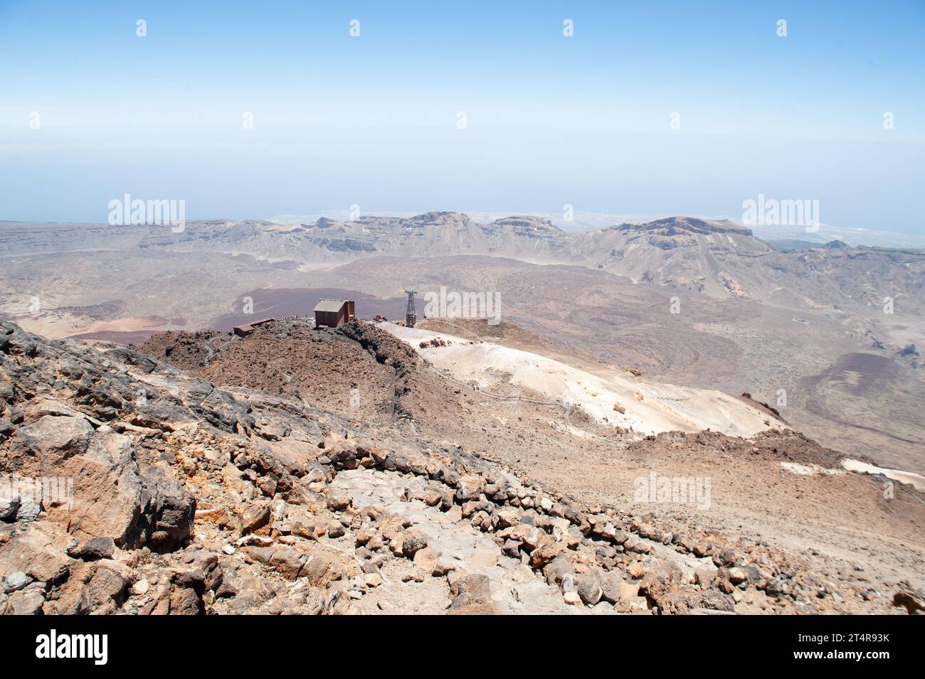 Mt Teide sits high on the plateau of the largest canary island ...