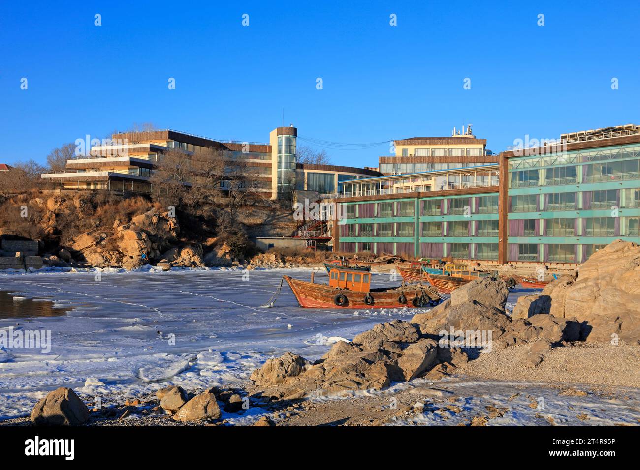 seaside landscape architecture, closeup of photo Stock Photo - Alamy