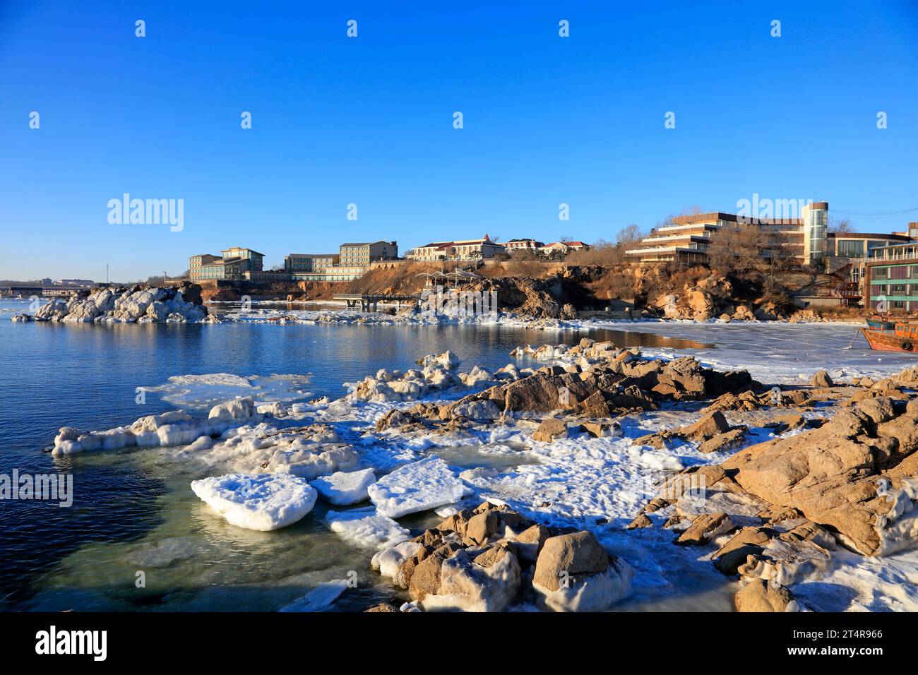 seaside landscape architecture, closeup of photo Stock Photo - Alamy