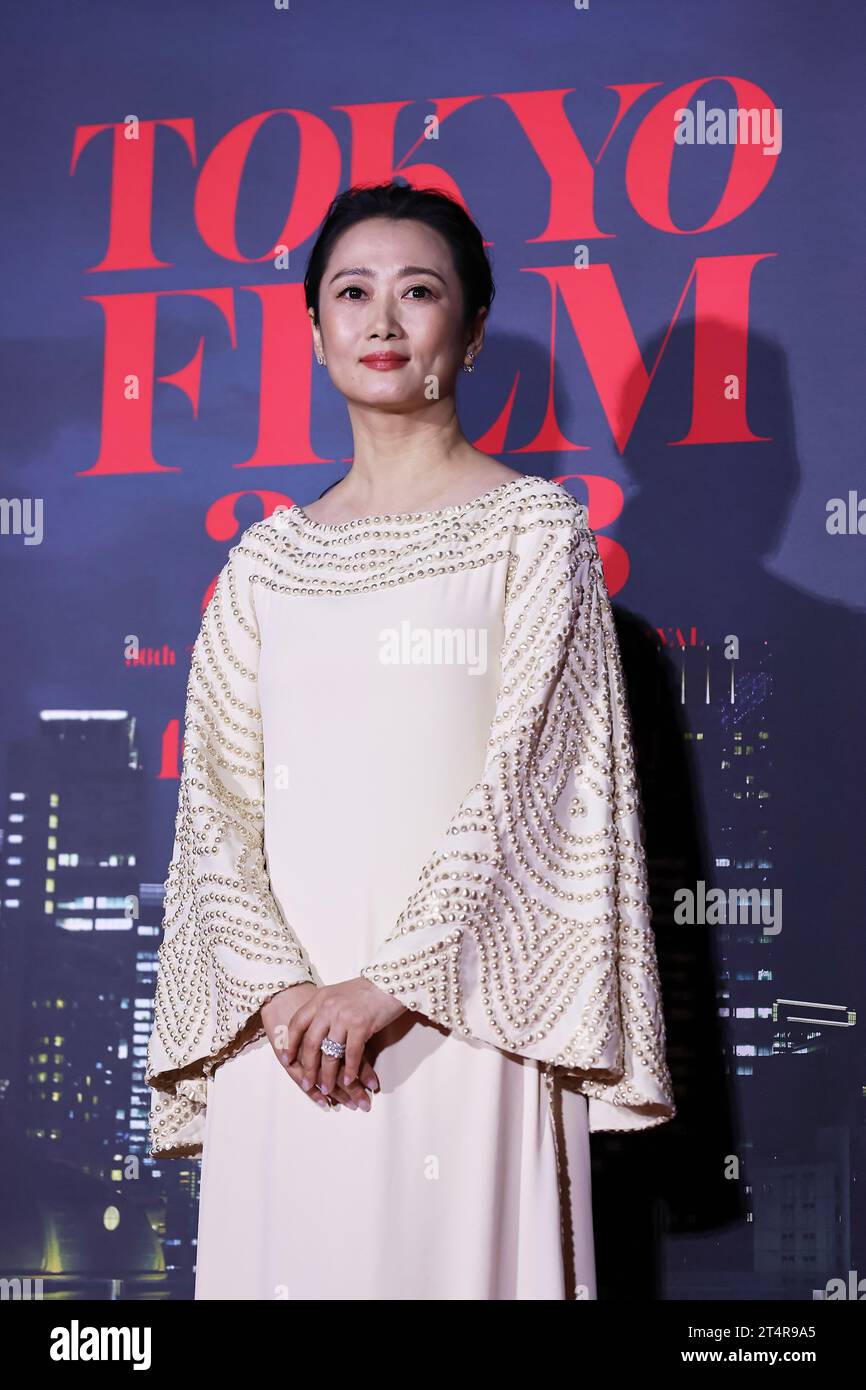 November 1, 2023, Tokyo, Japan: Chinese actress and producer ZHAO TAO ...