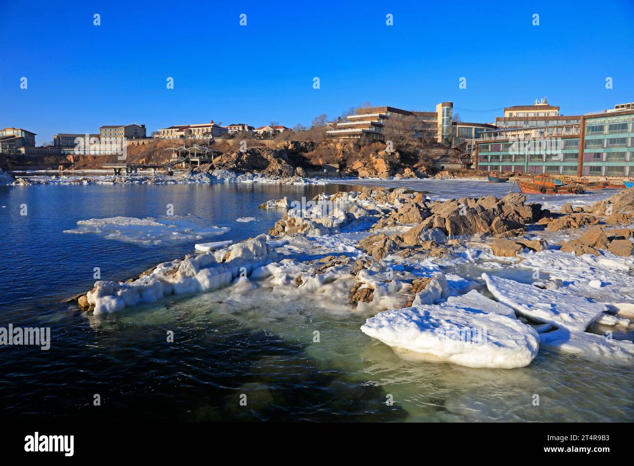 seaside landscape architecture, closeup of photo Stock Photo - Alamy