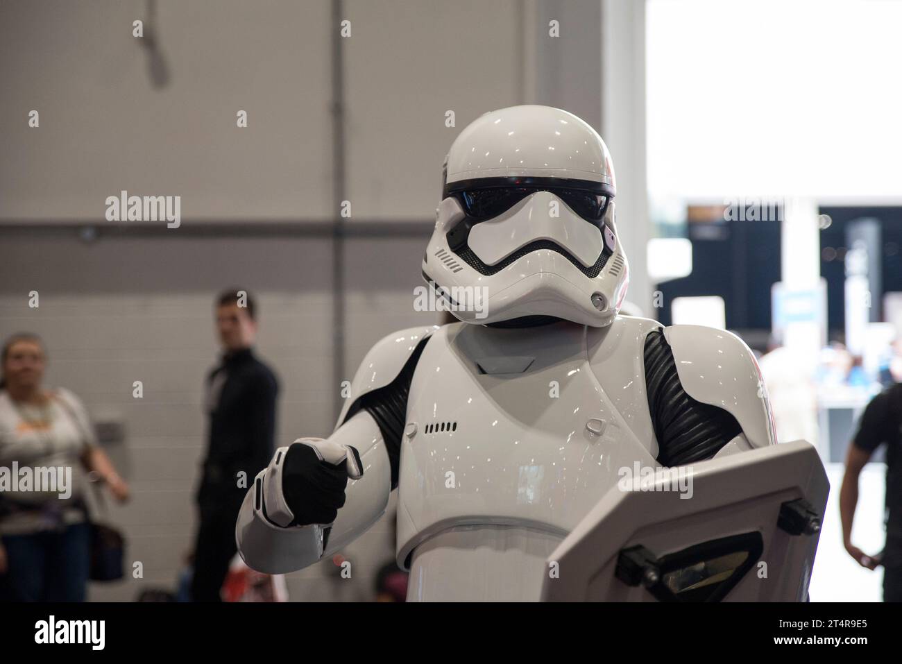 Stormtrooper (Riot Trooper0 cosplay at Star Wars Celebrations 2016 ...