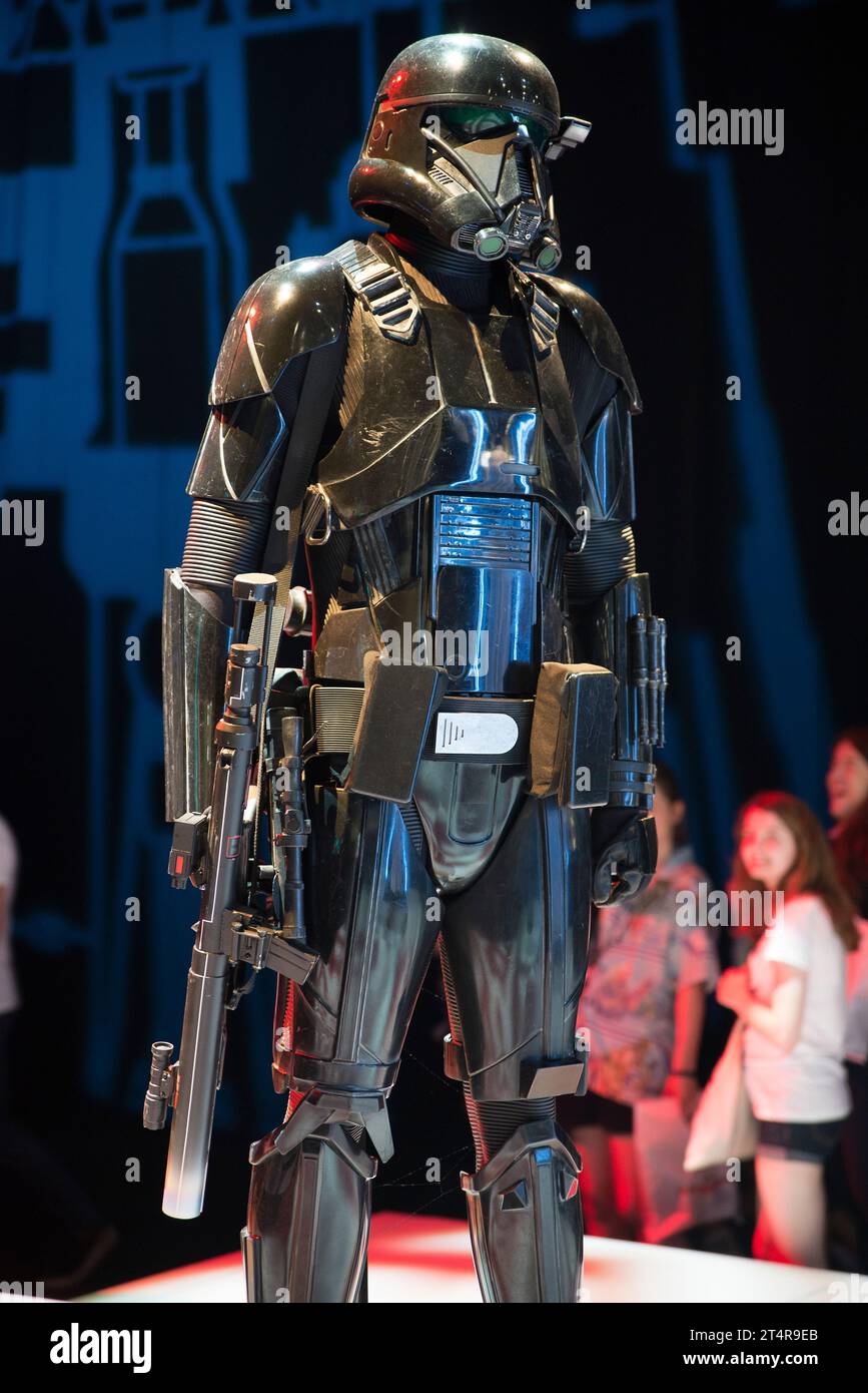 Death Trooper costume used in Rogue One: A Star Wars Story Stock Photo ...
