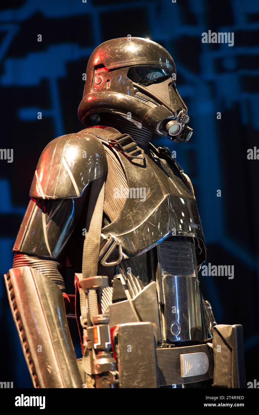 Death Trooper costume used in Rogue One: A Star Wars Story Stock Photo ...