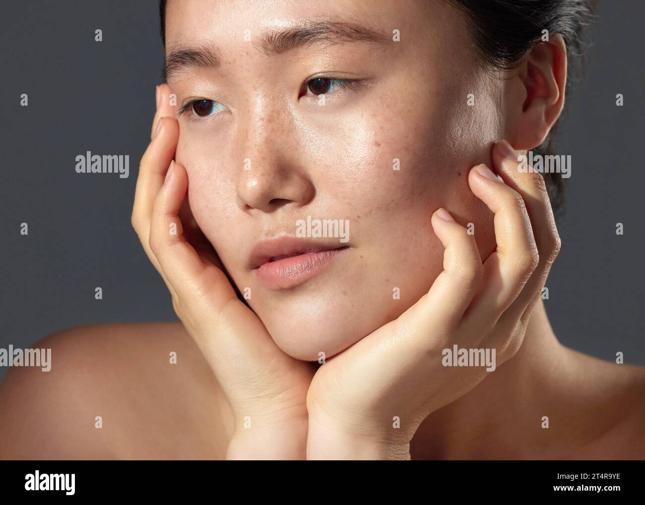 Everyone’s skin is different and requires a unique routine. Closeup ...