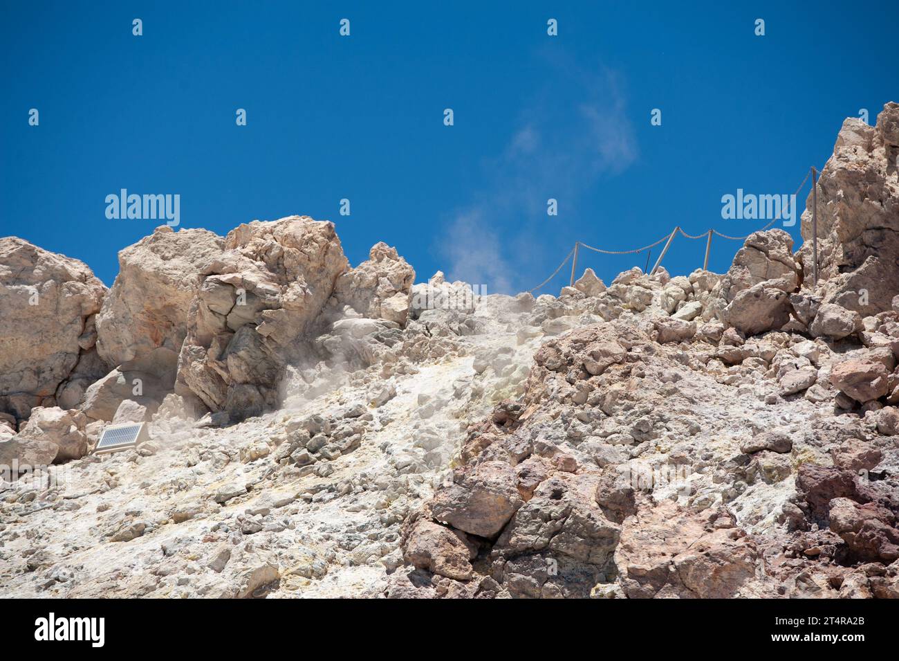 Mt Teide sits high on the plateau of the largest canary island ...