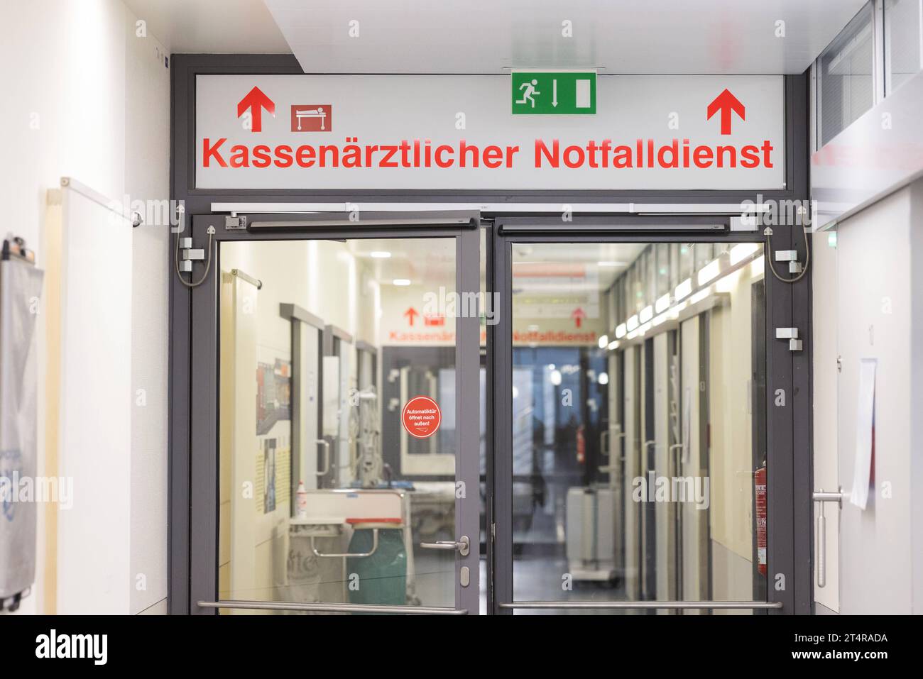 Aufnahme im Helios Klinikum Erfurt am 24.10.2023: Notfalldienst ...