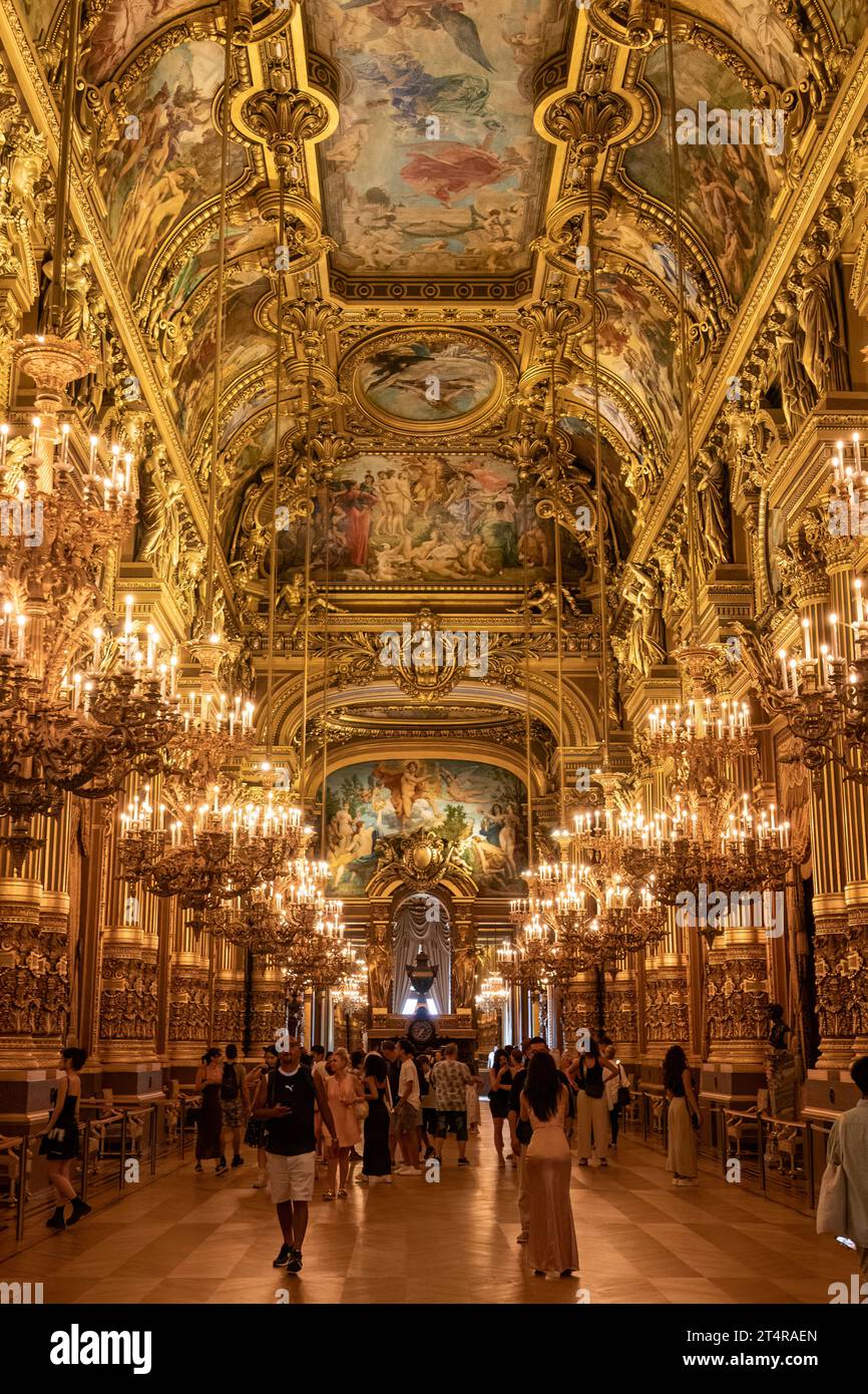 Opéra garnier foyer hi-res stock photography and images - Alamy