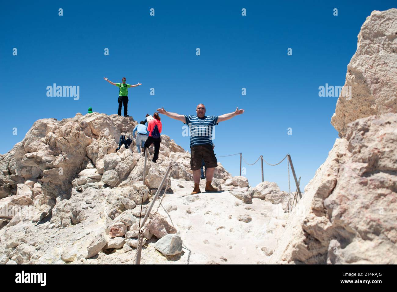 Mt Teide sits high on the plateau of the largest canary island ...