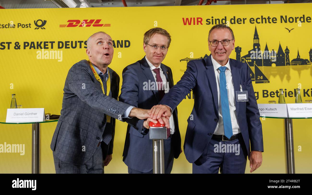 01 November 2023, Schleswig-Holstein, Neumünster: Ingo Kusch (l-r ...