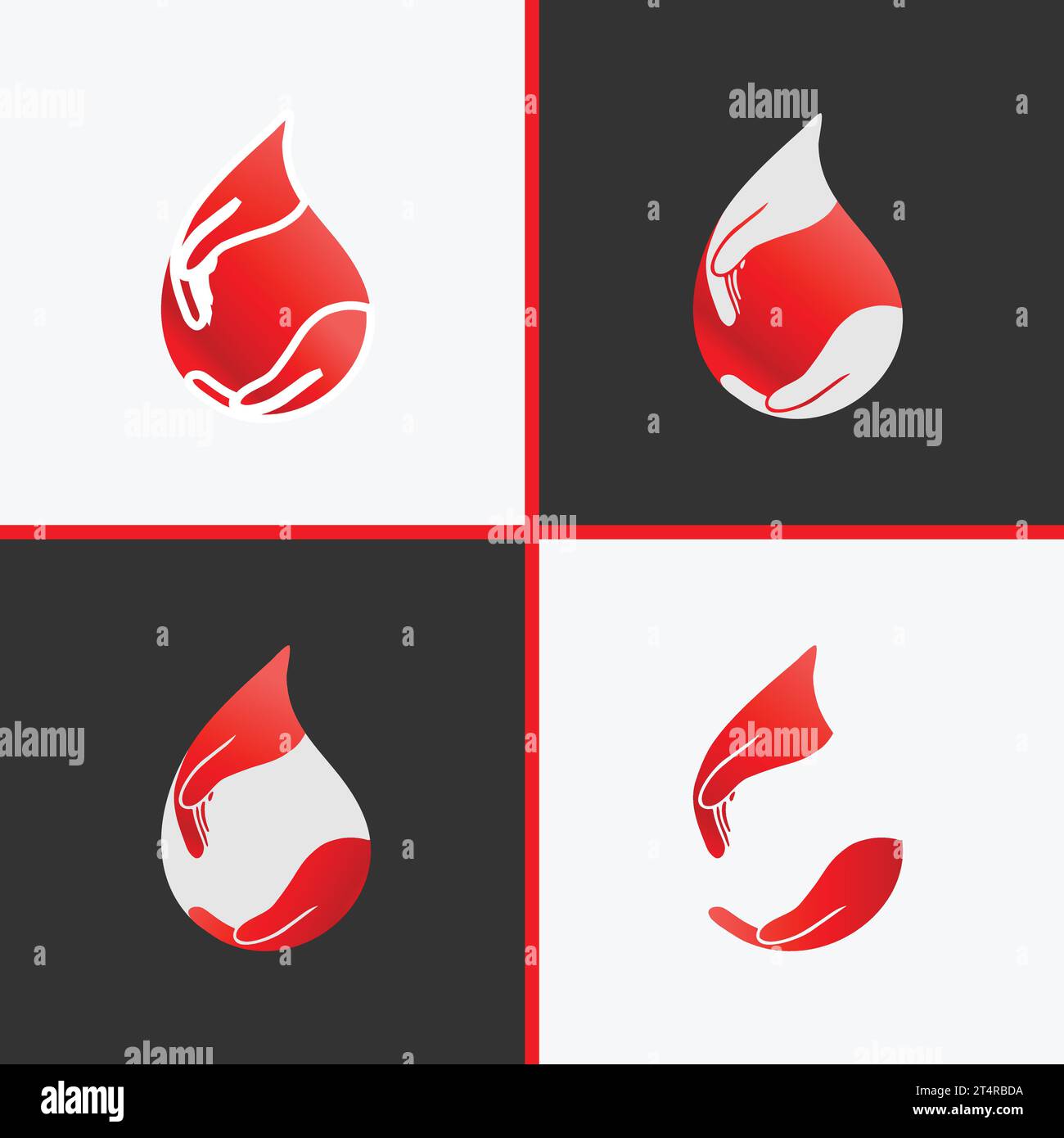 Blood bank logo hi-res stock photography and images - Alamy
