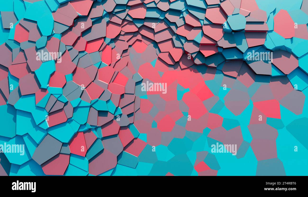 Voronoi fracture effect hi-res stock photography and images - Alamy