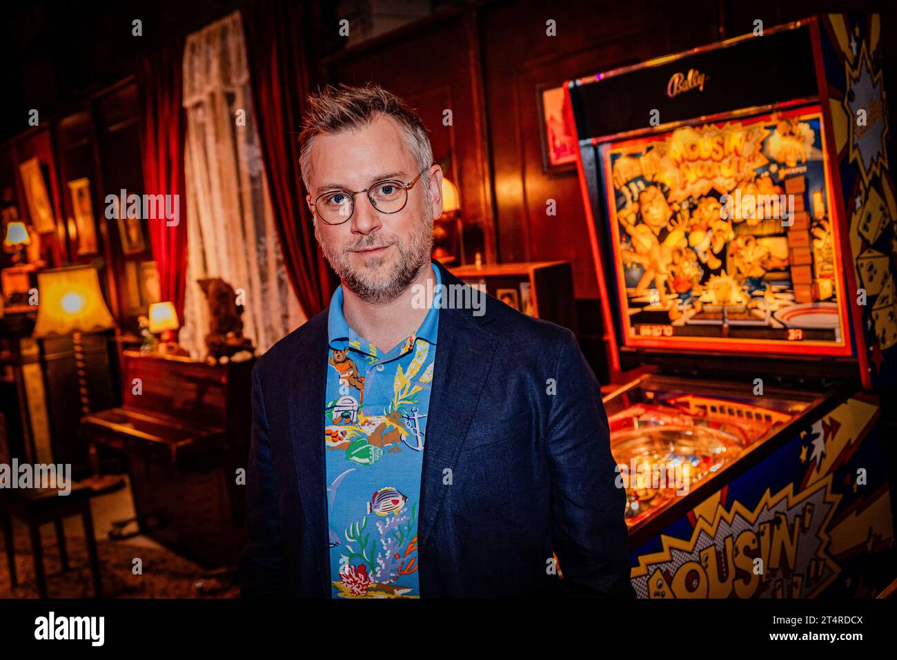 VEGHEL - Nico Moolenaar during the press day for Ferry: the series. The ...