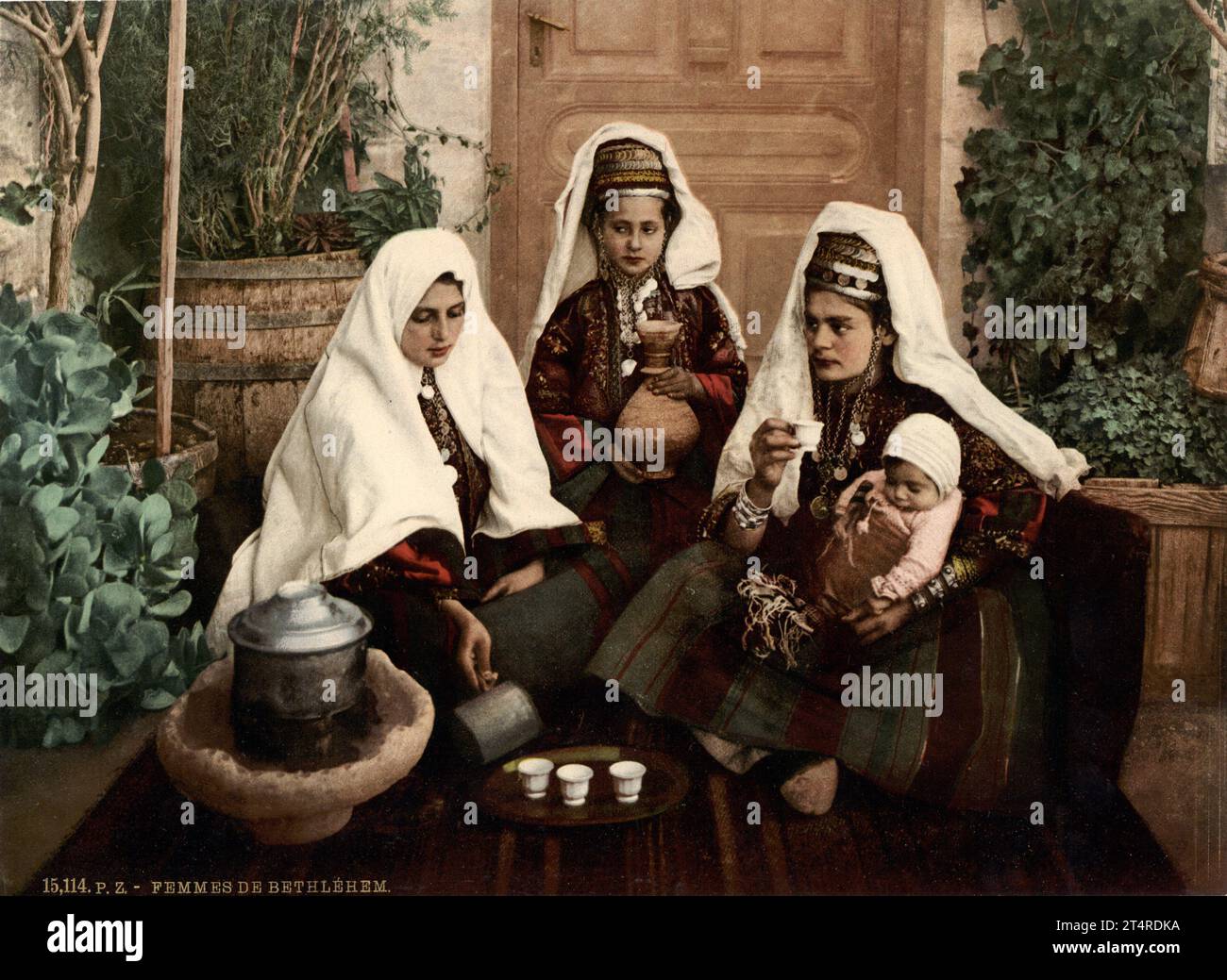 Women of Bethlehem, Holy Land, ca. 1895 Taken from the Detroit ...