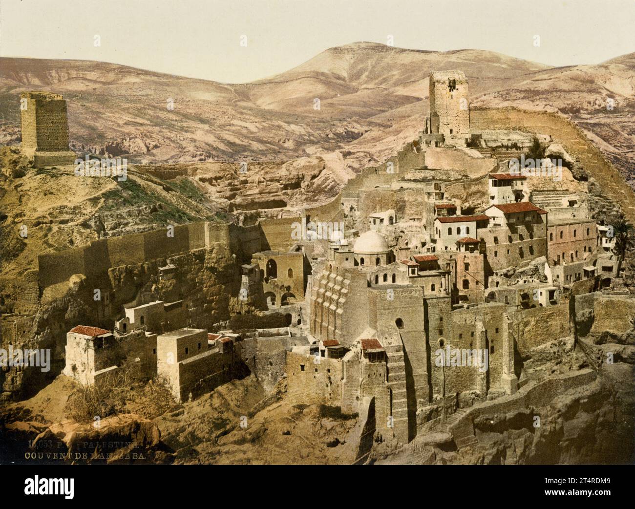 Mar-Saba, Holy Land, ca. 1895 Taken from the Detroit Publishing Co ...
