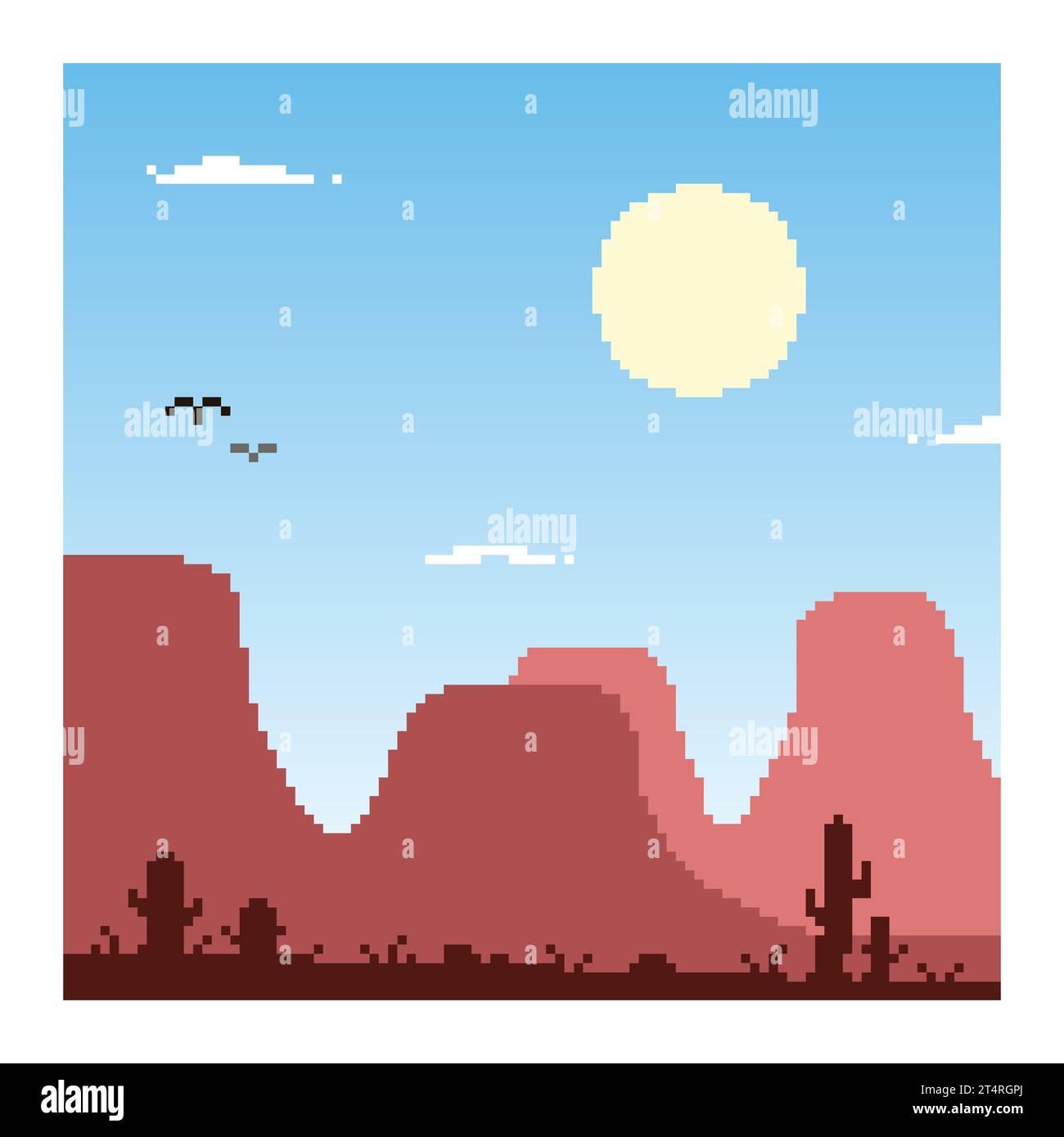 Utah sunrise Stock Vector Images - Alamy