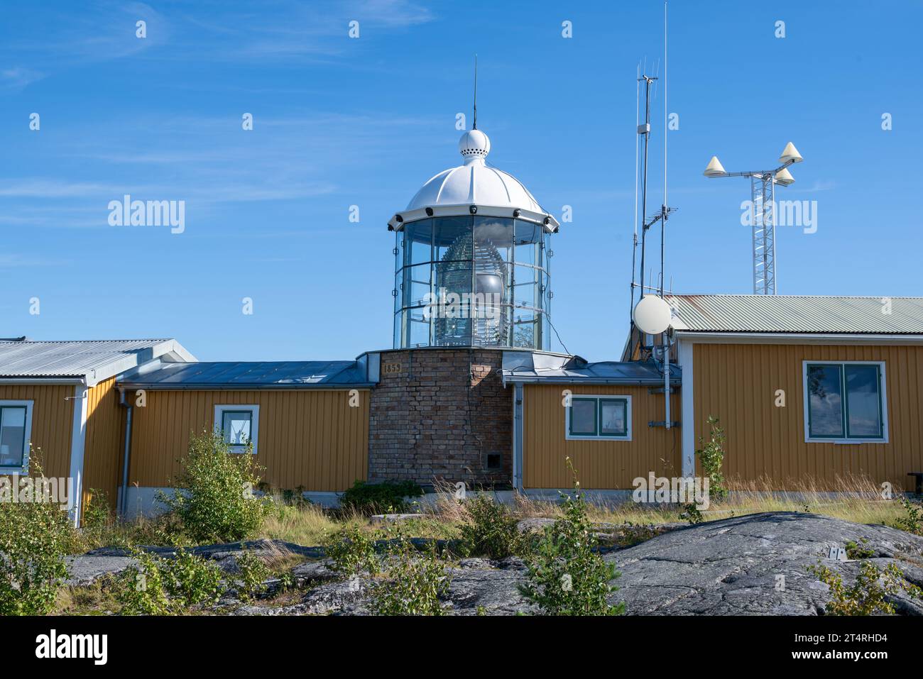 Bjuroklubb lighthouse a national cultural heritage just south of ...