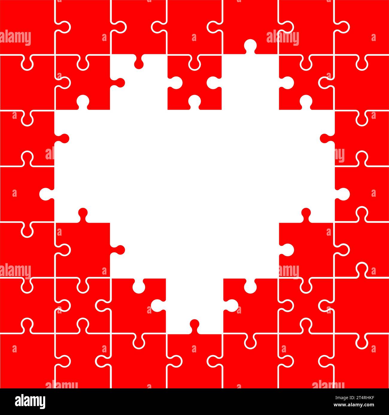 Heart shape puzzle tile. vector illustration Stock Vector Image & Art ...