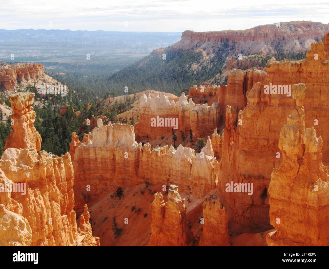 The Impressive view of Pinnacles and rock Spires known as Hoodoos as ...