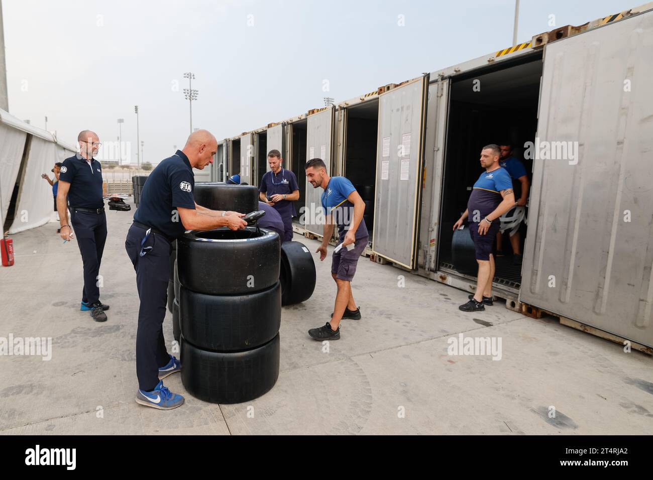 marshall, commissaire FIA, during the Bapco Energies WEC 8 Hours of ...