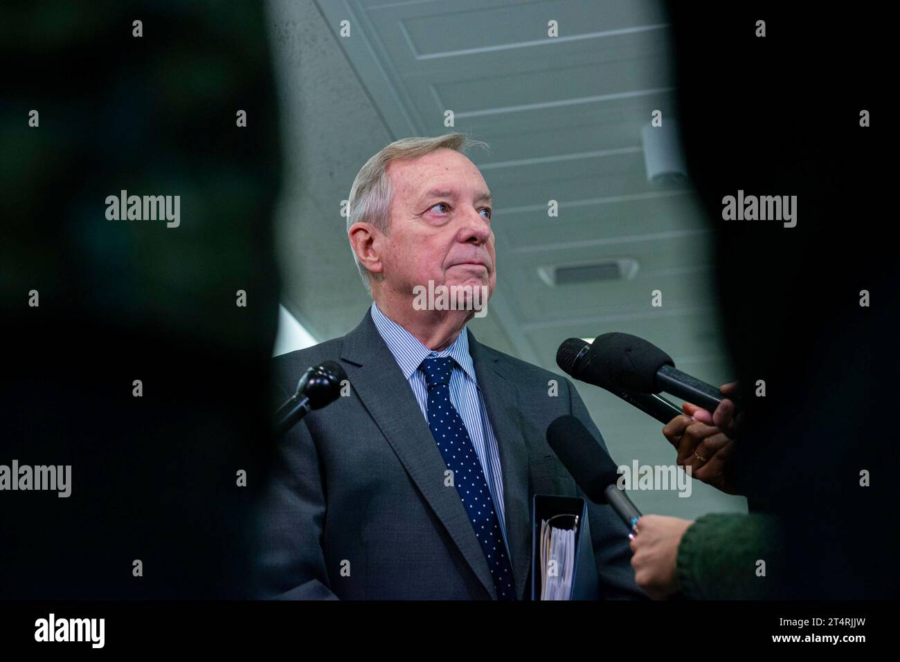 United States Senator Dick Durbin (Democrat of Illinois), Chair, US ...