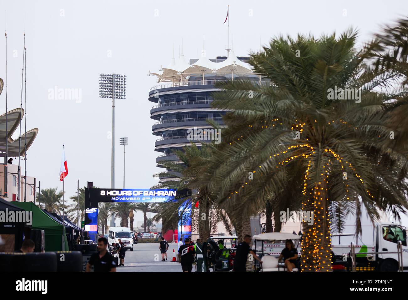 illustration paddock during the Bapco Energies WEC 8 Hours of, Bahrain ...