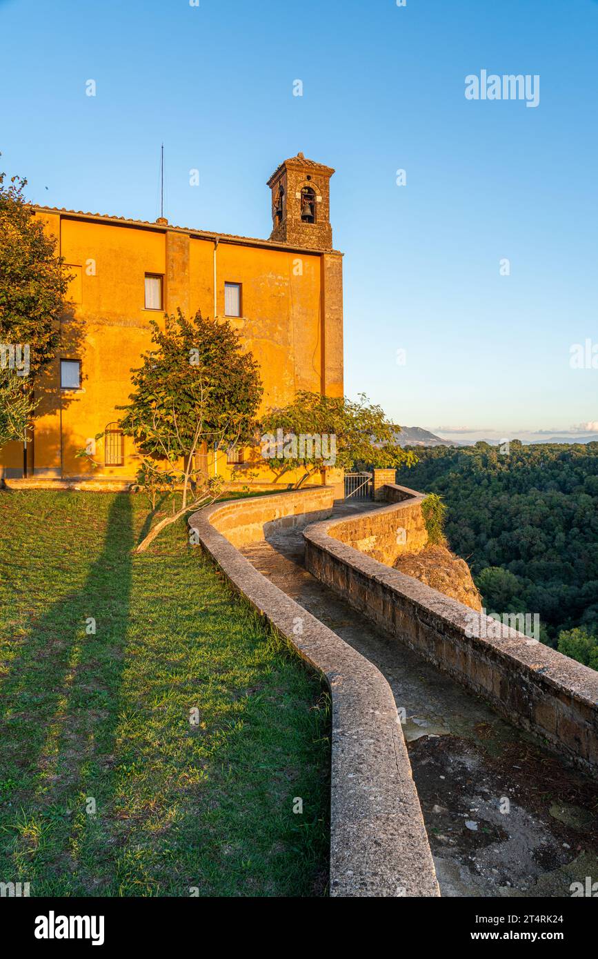Late afternoon view at San Michele Arcangelo monastery, at Castel Sant ...