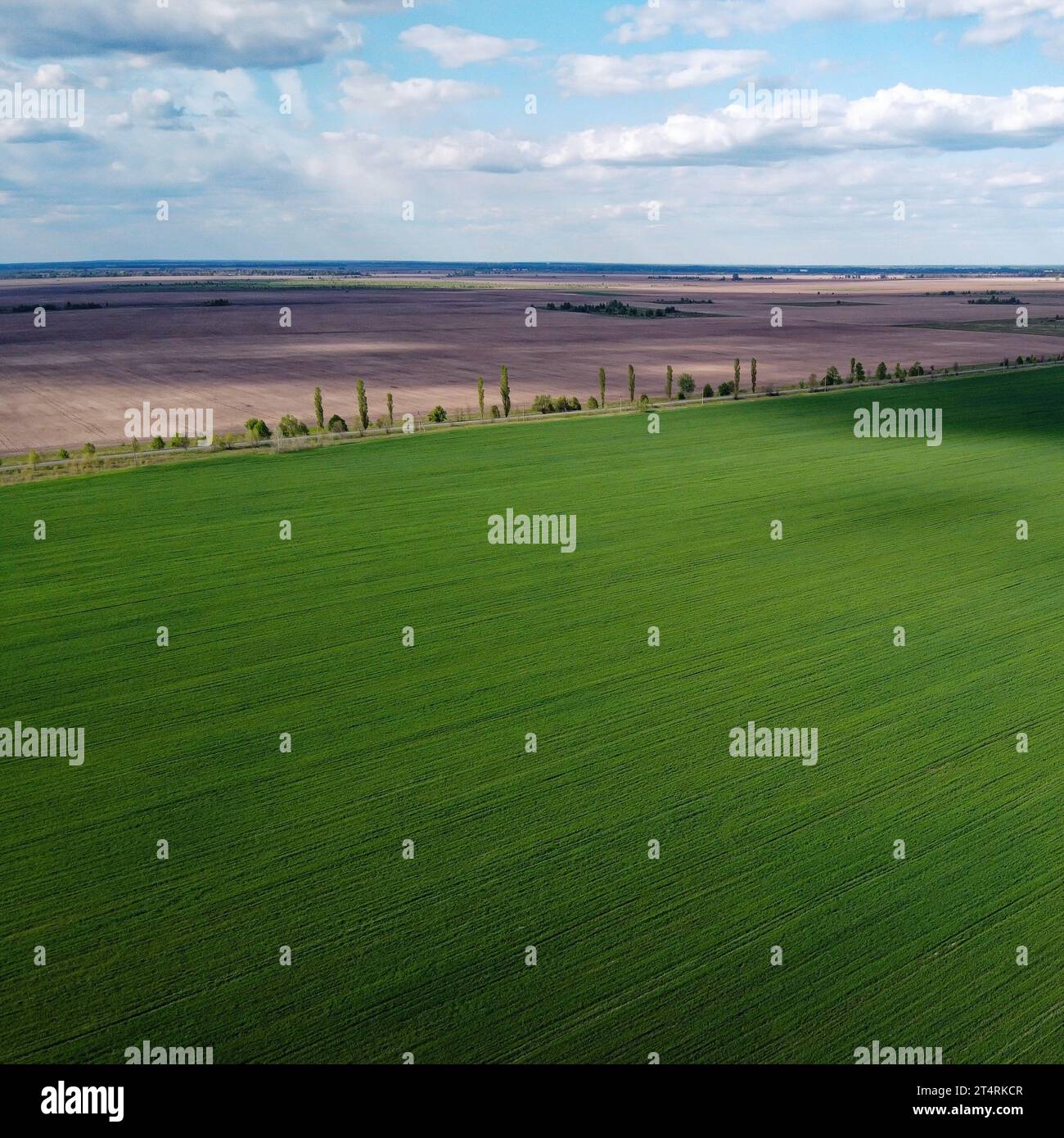 Aerial shot dry rural farmland hi-res stock photography and images - Alamy