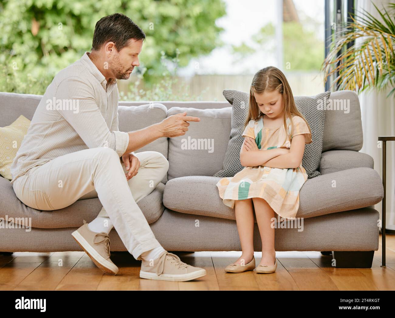 Strict father family hi-res stock photography and images - Alamy